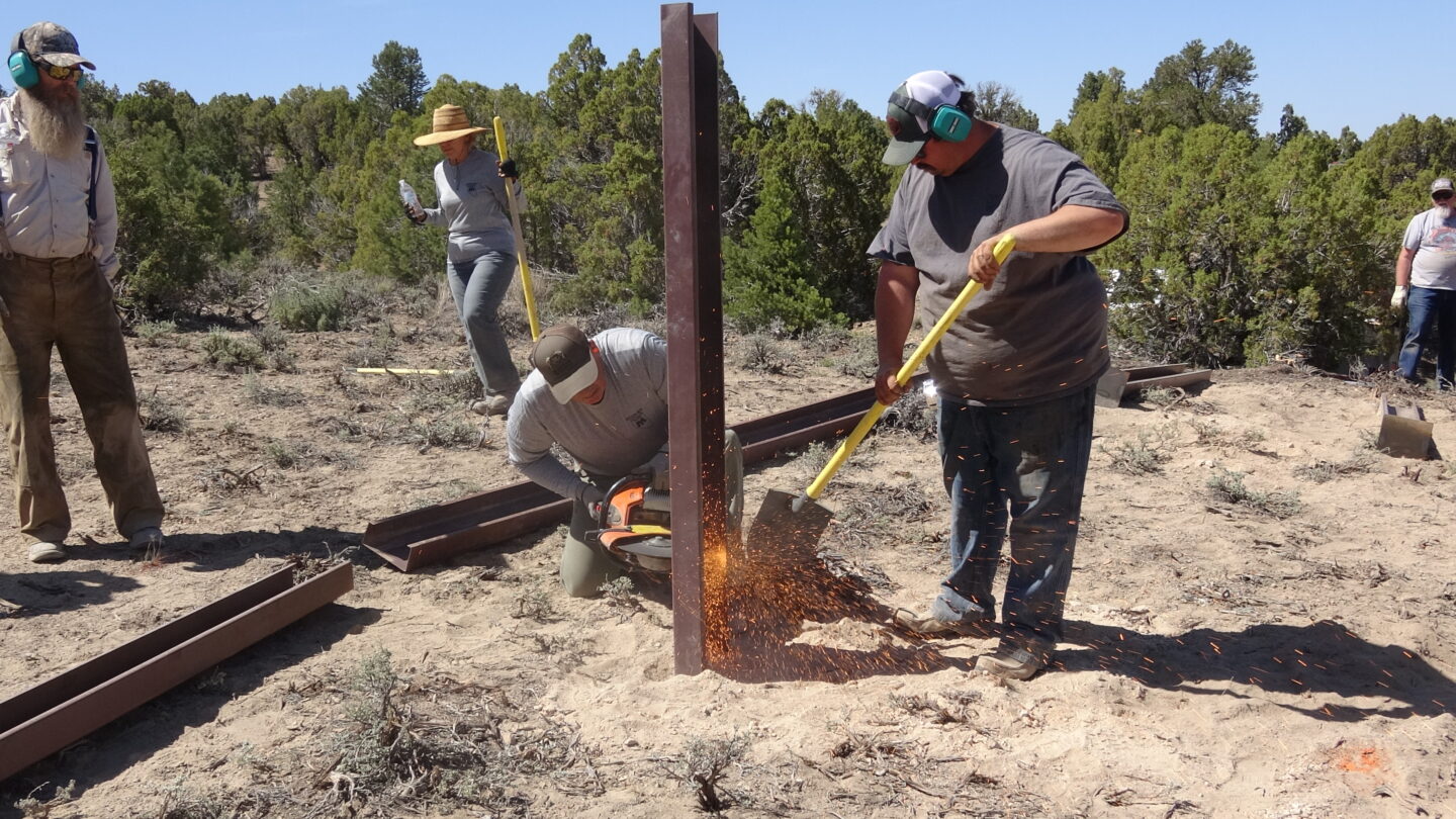 Volunteer Guzzler Build - Sheep Peaks #6 - NDOW