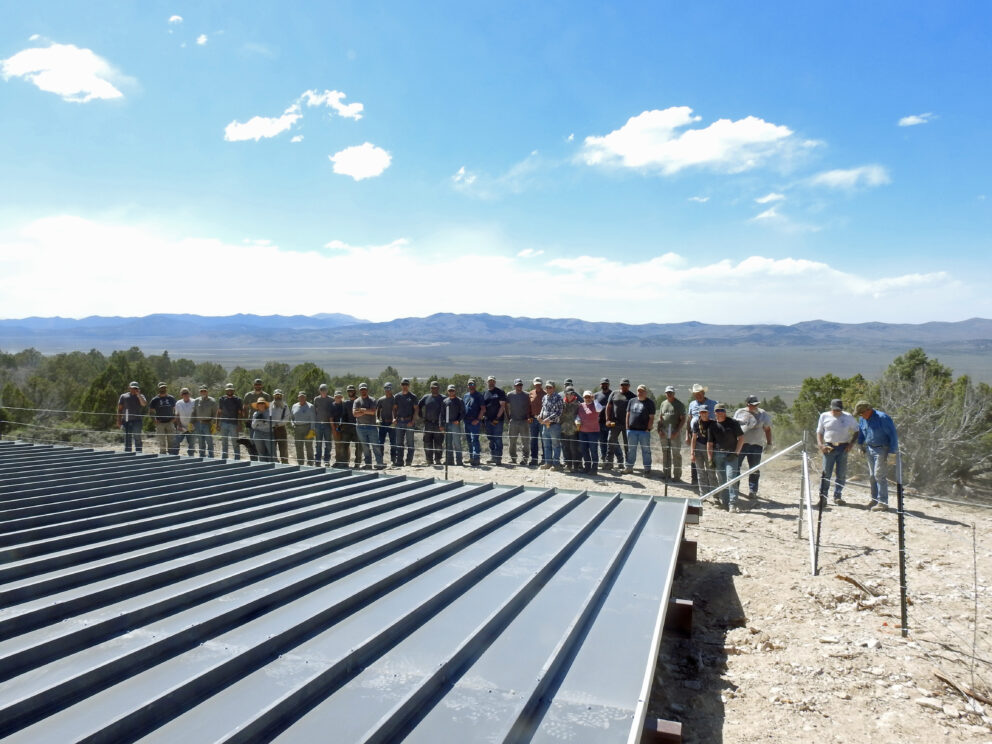 Volunteer Guzzler Build - Western Region - NDOW