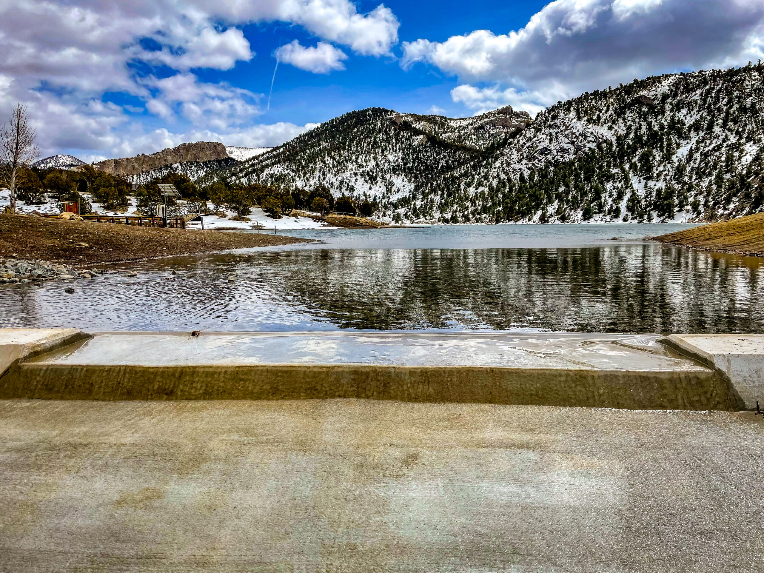 Cave Lake Update- Fishing Report - NDOW